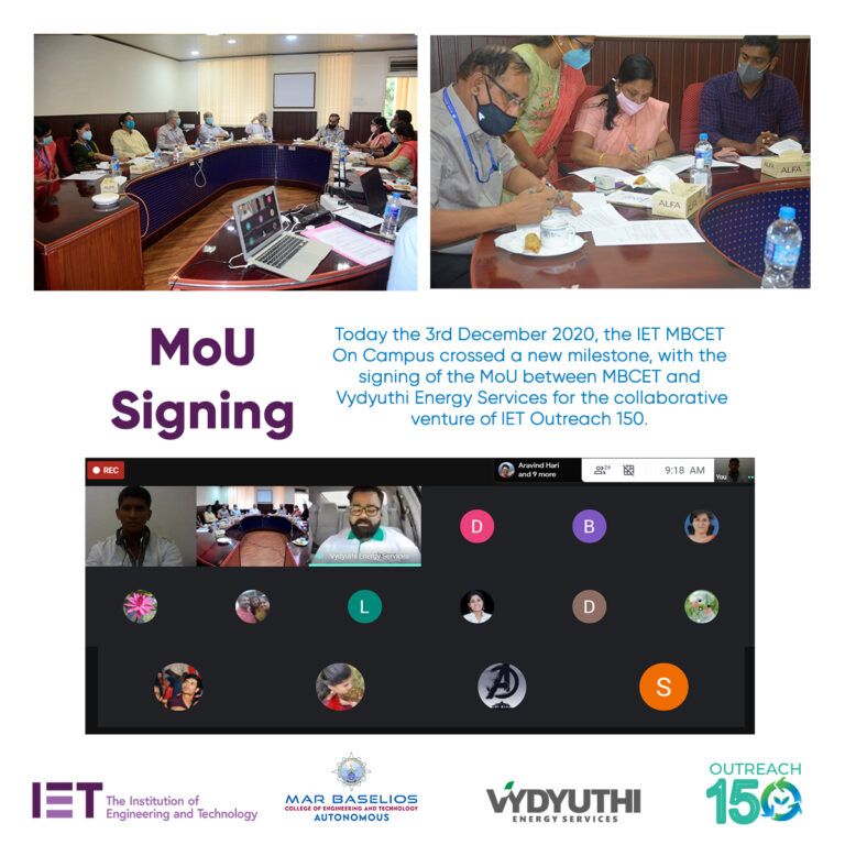 IET – Mar Baselios College of Engineering And Technology